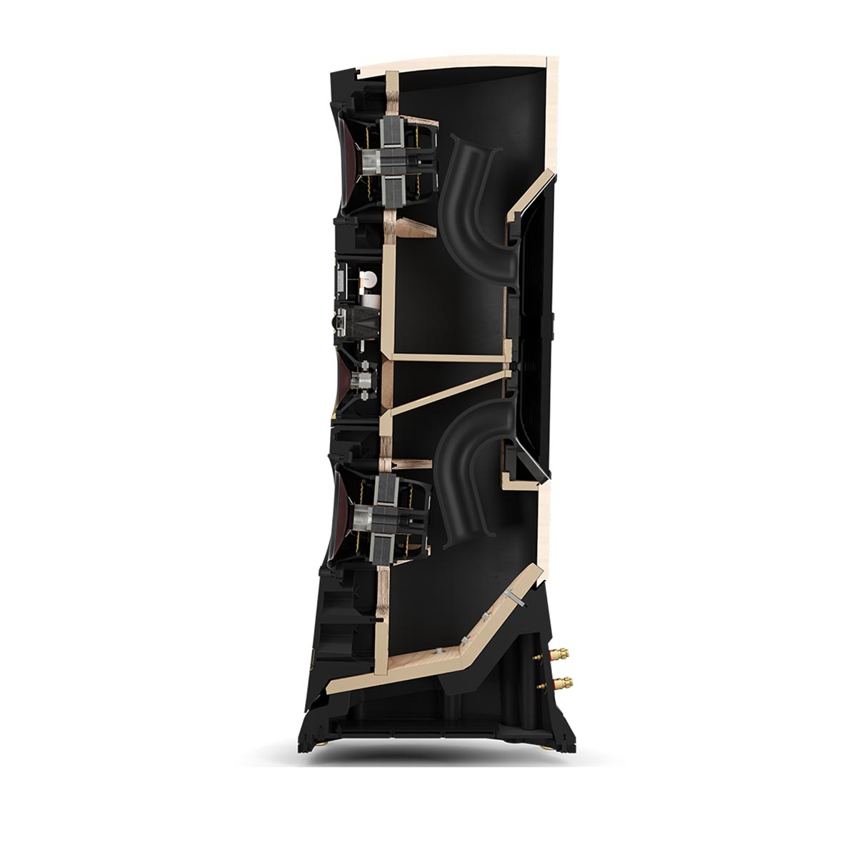 DALI KORE Floorstanding Speakers - Ammara Ebony (Pair) | Space Hi-Fi